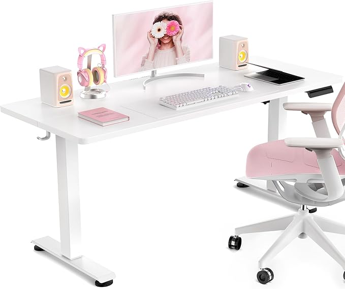 Amazon.com: Veken 47.2 Inch Large Electric Standing Desk, Heights ...