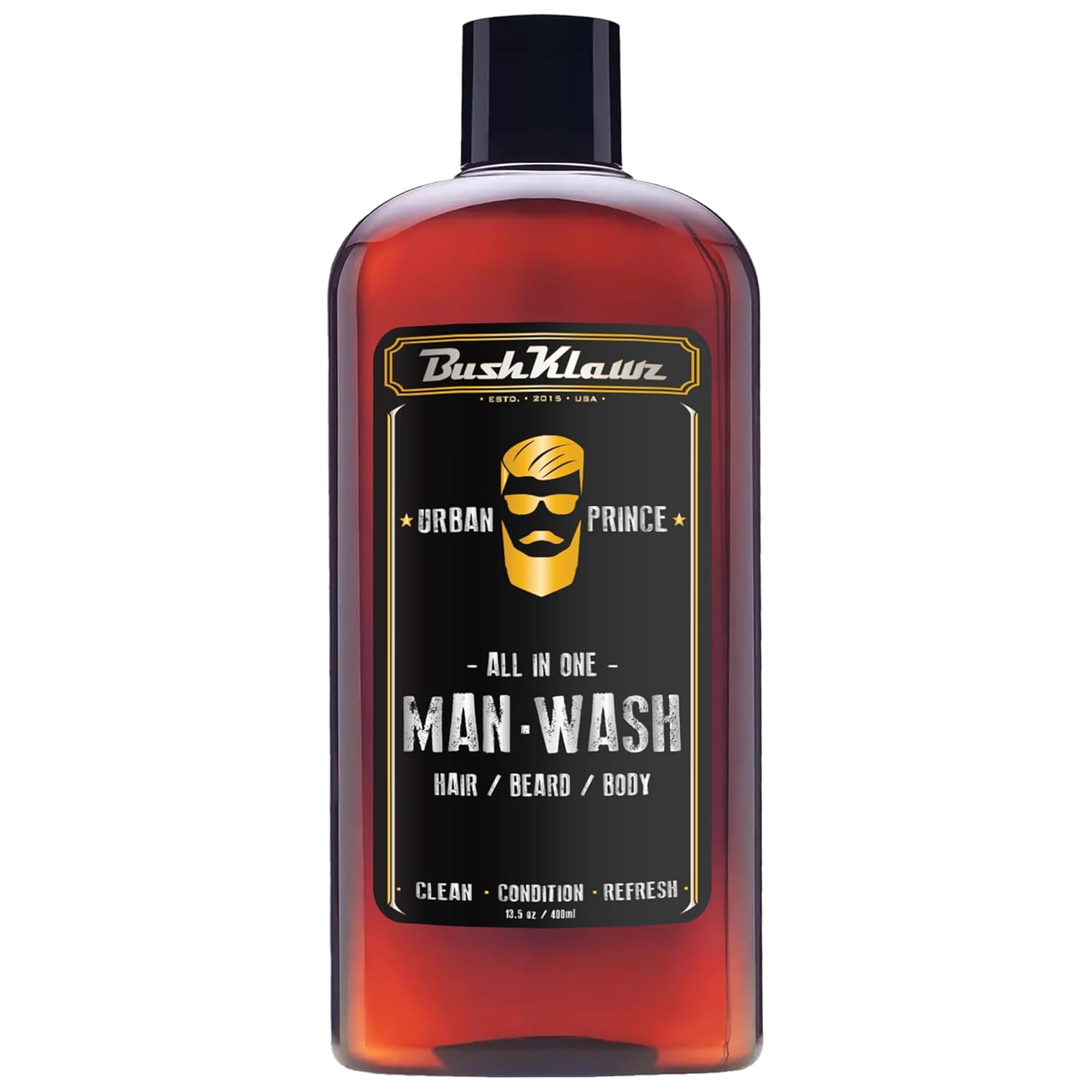 Amazon.com: BushKlawz URBAN PRINCE MAN WASH Men’s Original All in One 3 ...