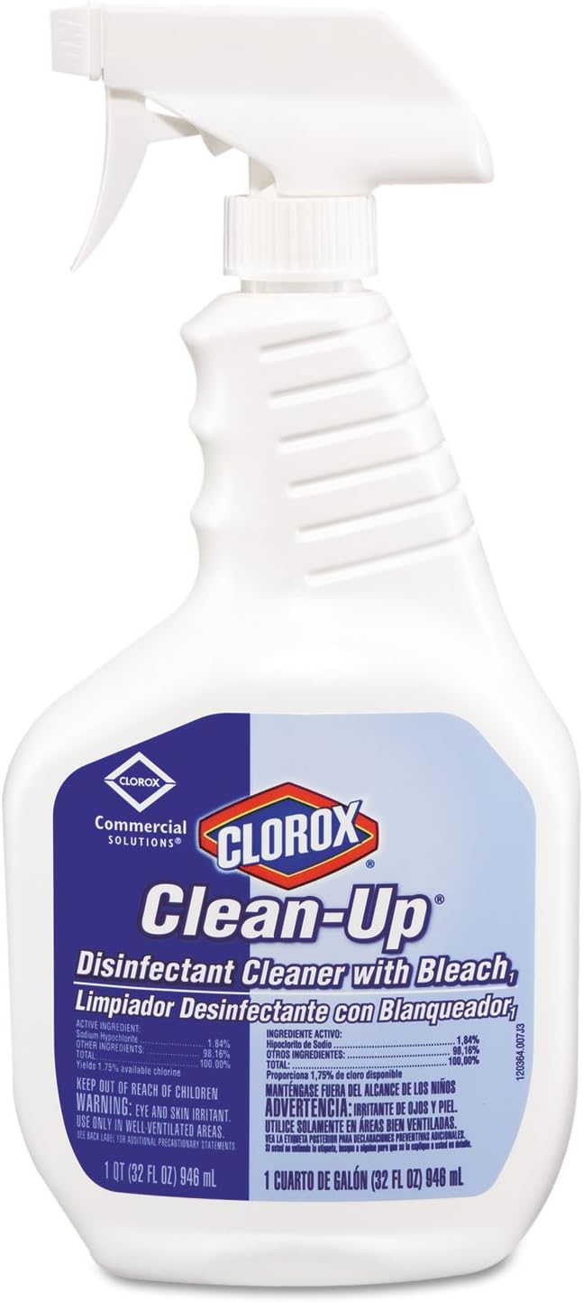 Amazon.com: Clean-Up+Disinfectant+Cleaner+with+Bleach%2c+32oz+Smart ...