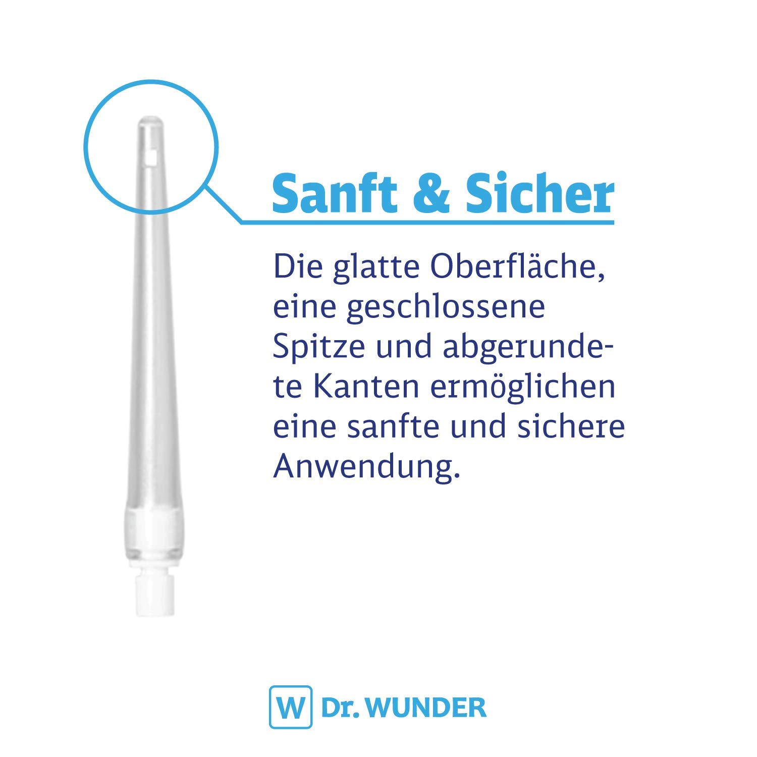 Buy Dr. Wunder® Pack of 10 Soft Enema Tips, Soft Material, Round Tip ...