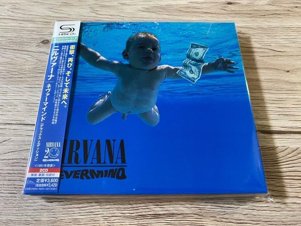 Amazon.co.jp: SHM-CD2枚組 リマスター ニルヴァーナ ネヴァーマインド デラックスエディション Nevermind Deluxe Edition Nirvana ...