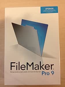 Amazon.com: FileMaker Pro 9.0 Upgrade