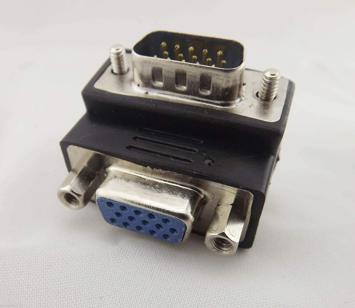 Amazon.com: Connector and Terminal Full 15 Pin VGA Male/Female Right ...