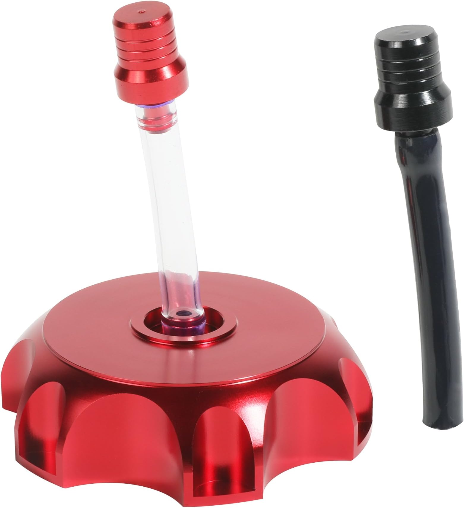 Amazon.com: VARGTR CNC Aluminum Gas Fuel Tank Cover Cap,Gas Fuel Tank ...