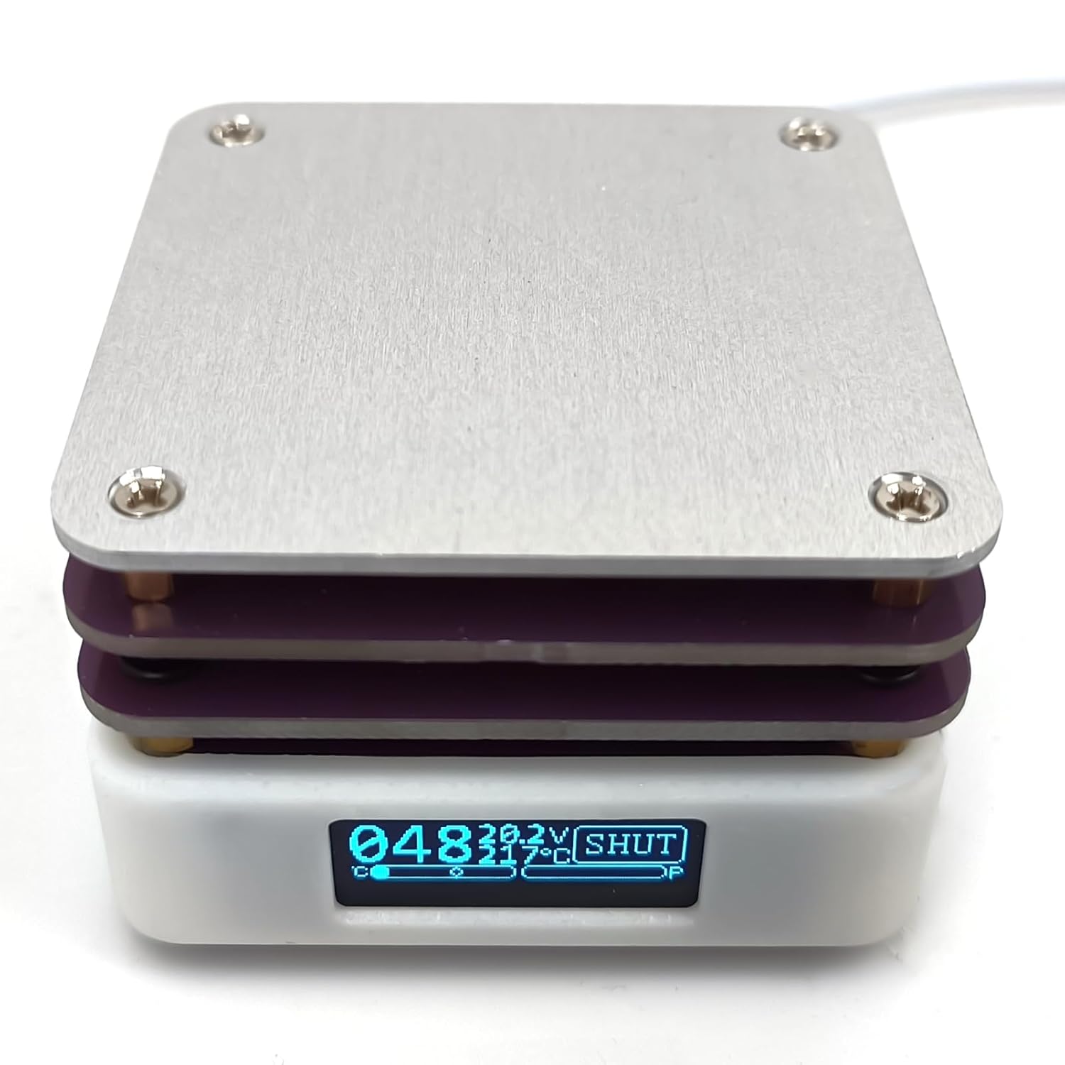 65W Mini Hot Plate SMD Preheater Preheating Rework Station PCB Board ...