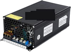 Amazon.co.jp: Stabilized Power Supply Variable DC Power Supply AC-DC 12V 125A 1500W Switching ...