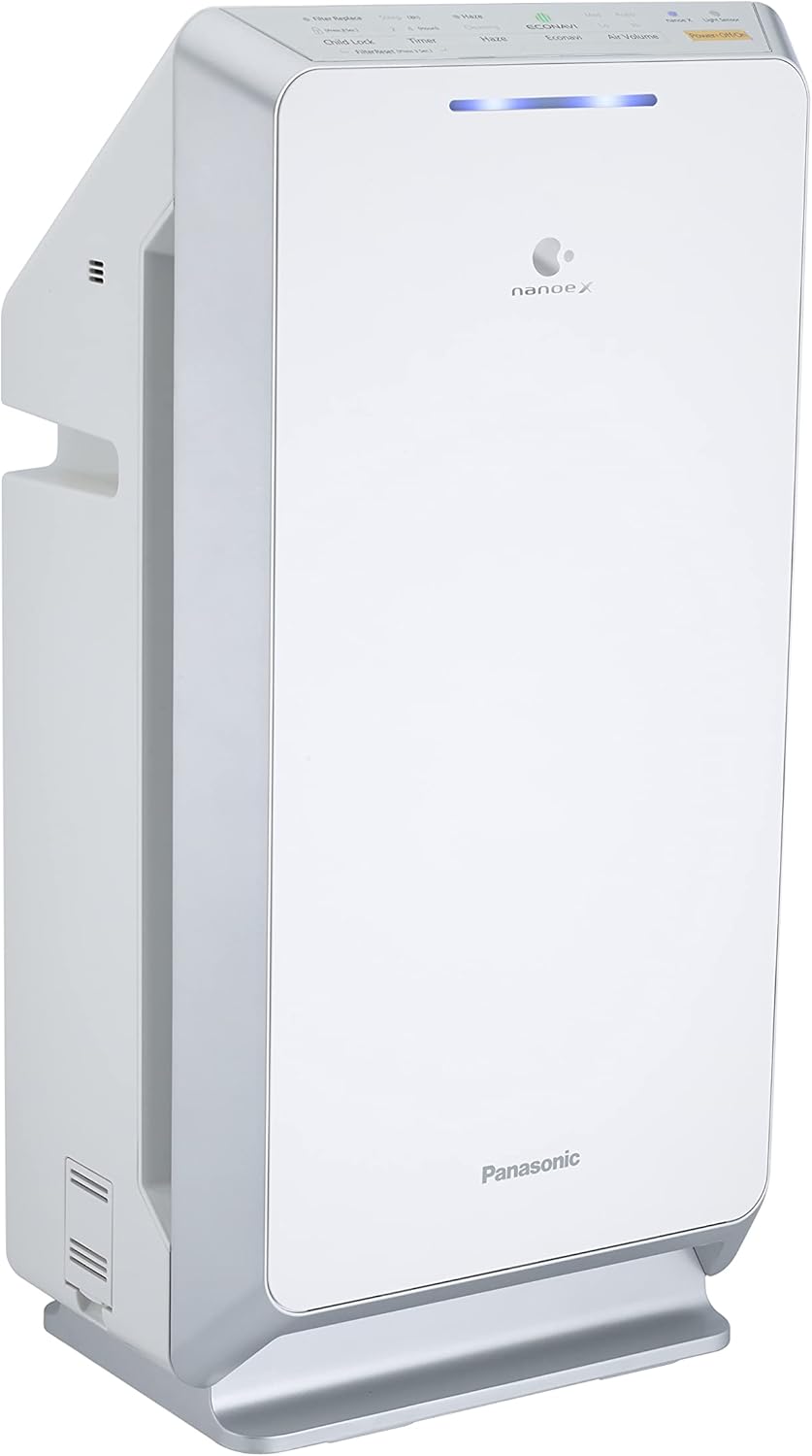 Panasonic PXV55 Air Purifier with nanoe X Active Purification, HEPA and ...