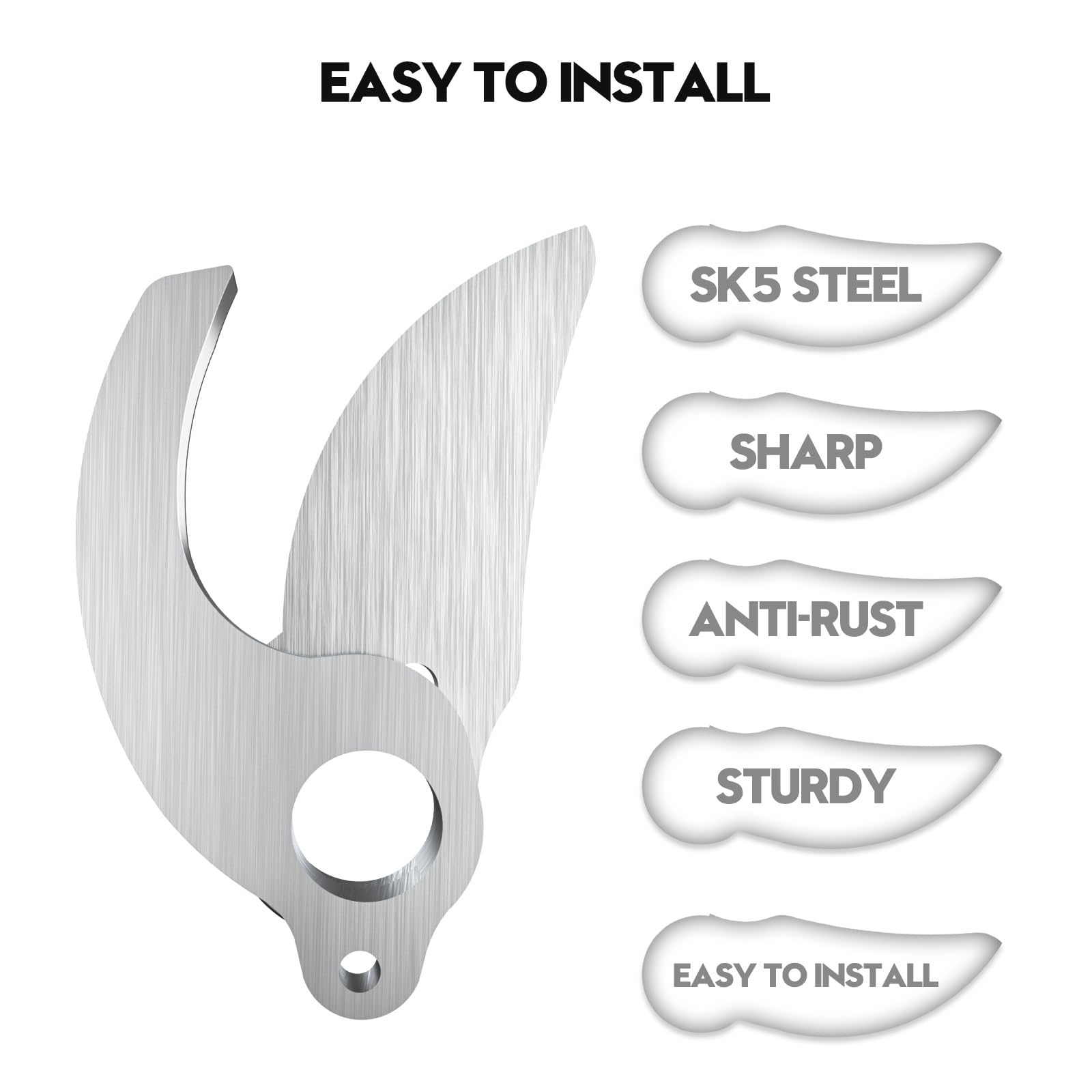 Snapklik.com : MODOFO Electric Pruning Shears Replacement Blade