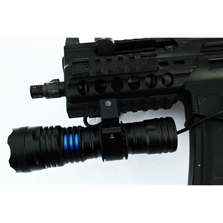Amazon.com: Acid Tactical 600 Lumen T6 LED Gun Shotgun Rifle Flashlight ...