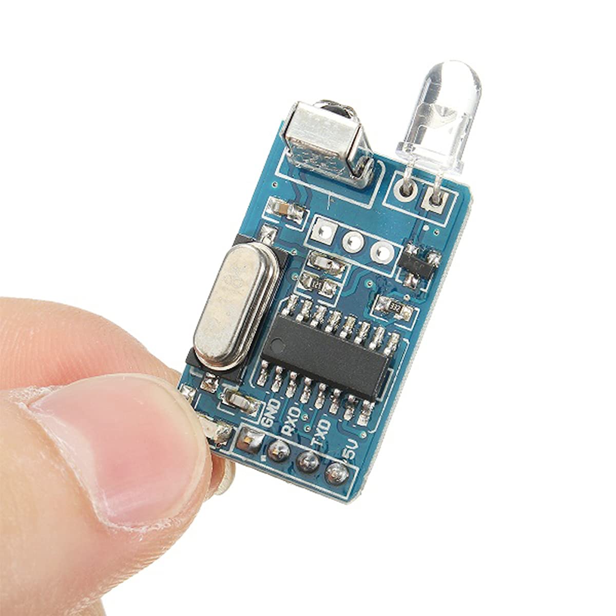 Youmile 2 Pcs 5v Ir Infrared Remote Decoder Receiver Wireless Module Encoding Transmitter Module