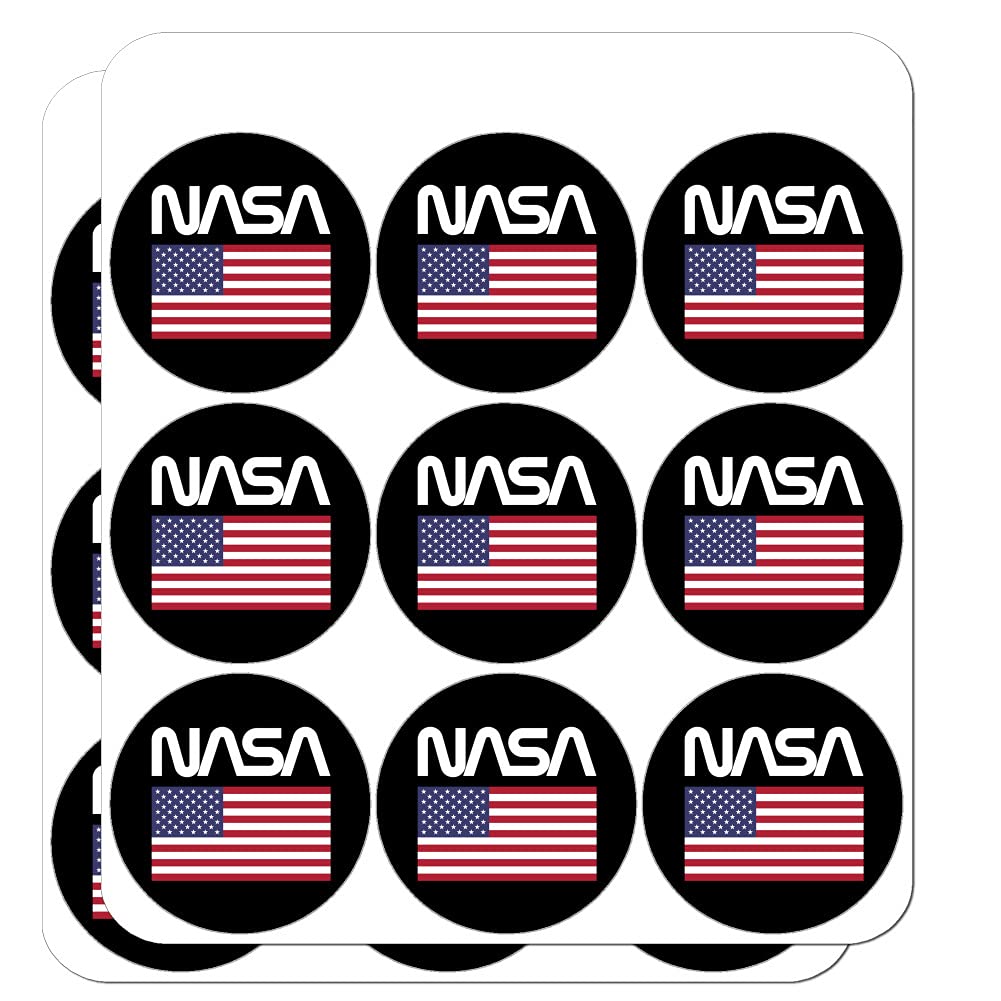 Usa Nasa Logo Vertical