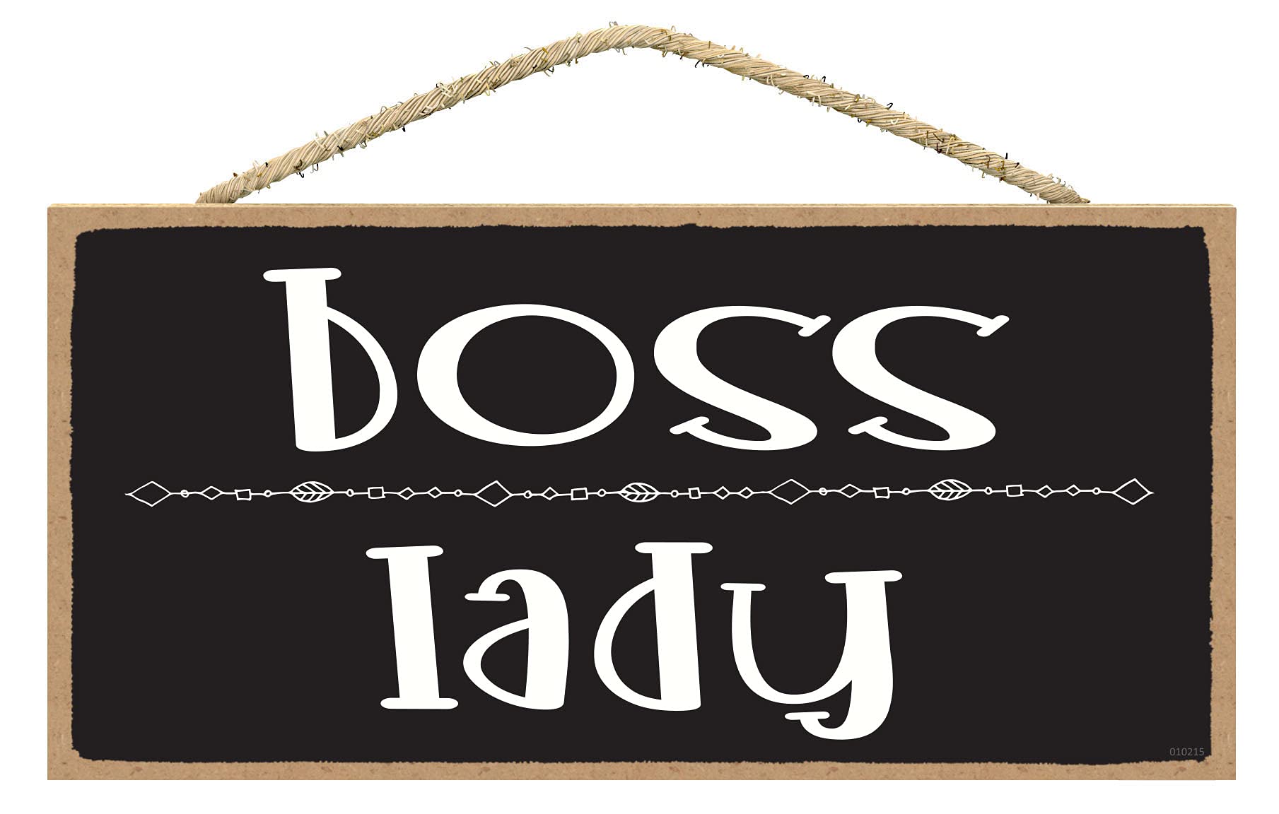 Buy SARAH JOY'S Boss Lady Sign - Boss Lady Office Decor - Funny Office ...