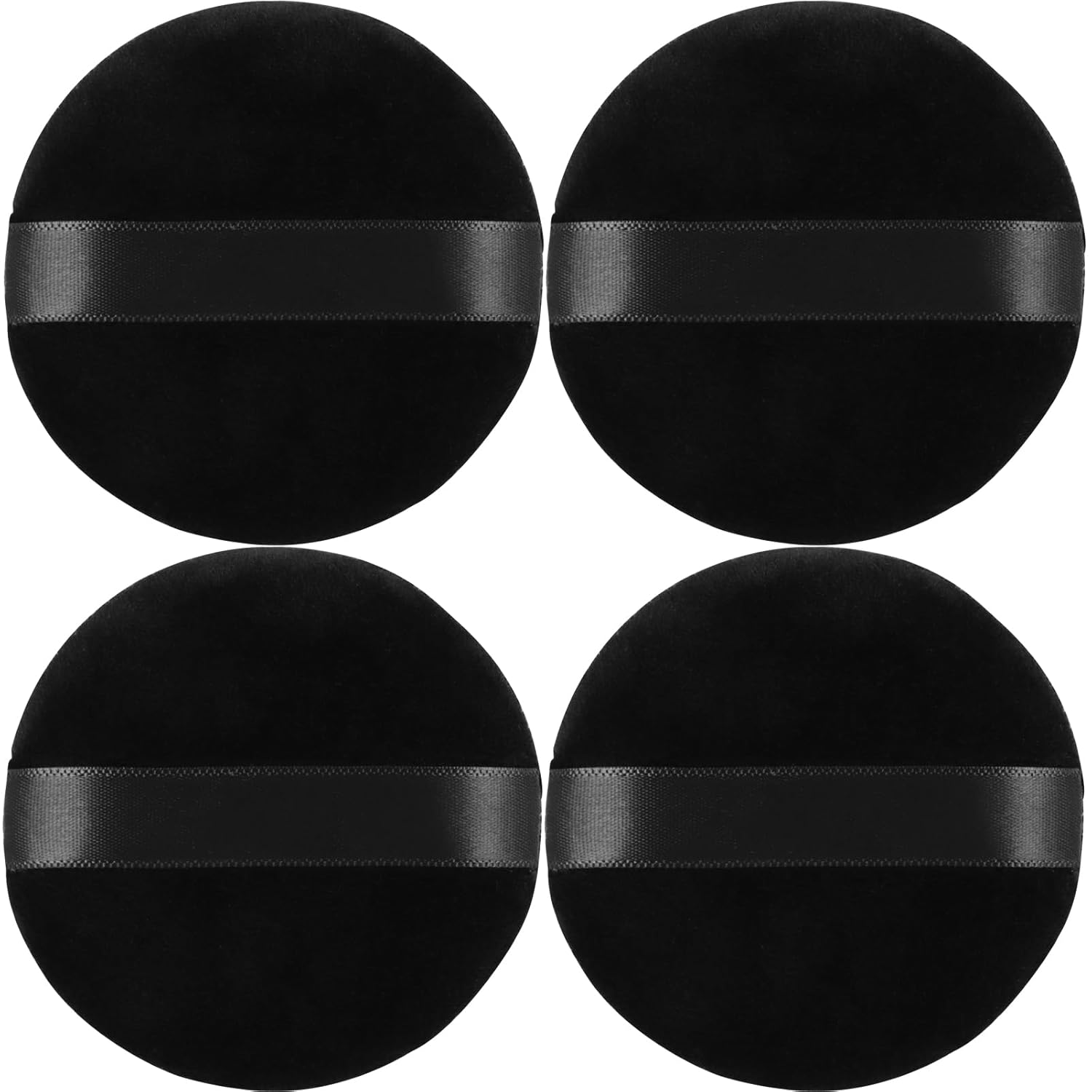 Amazon.com: JOLY Round Powder Puff for Face Makeup Sponge Beauty ...