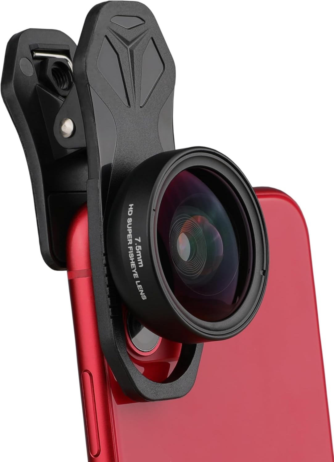 Amazon.co.jp: ALILUSSO 7.5MM魚眼レンズ HD 暗角なし スマホレンズ クリップに付き iphone、sony ...