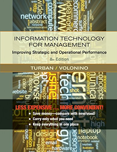 Amazon.com: Information Technology for Management: Improving Strategic ...