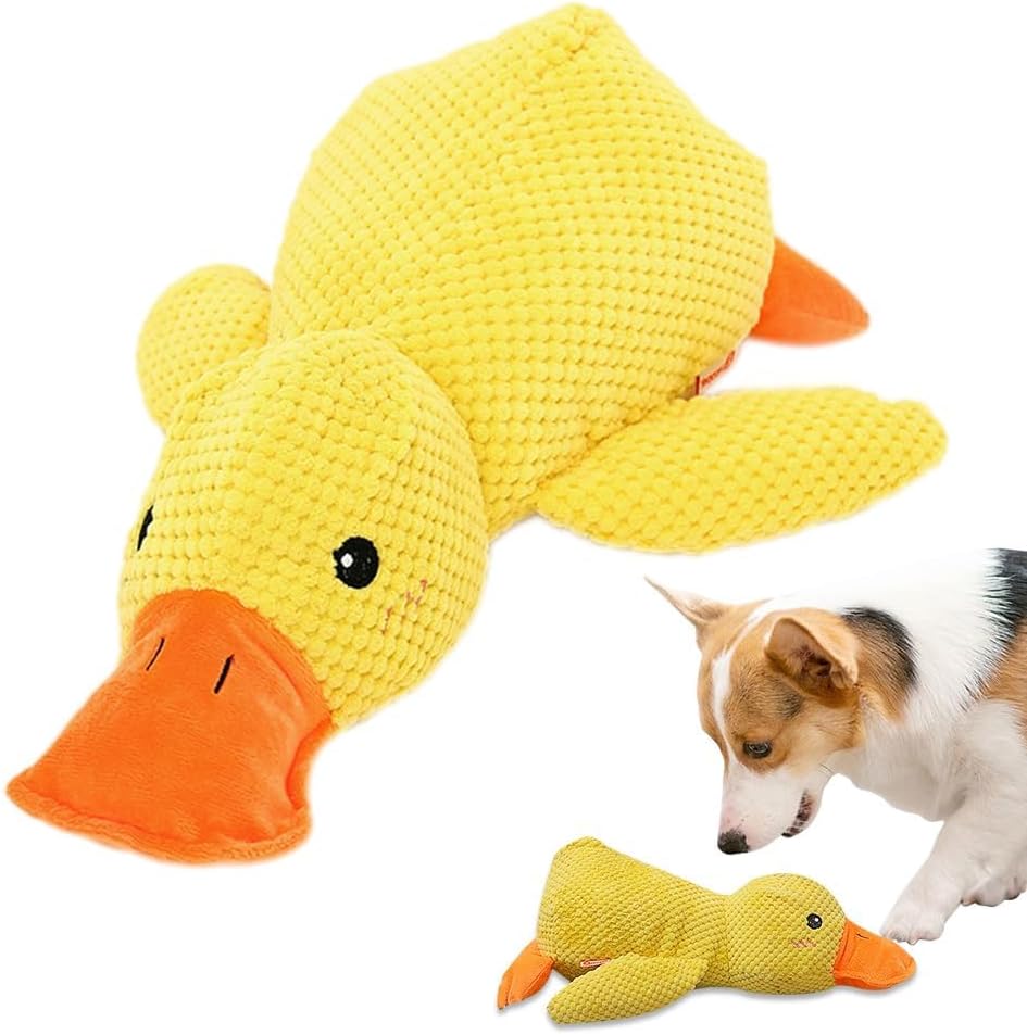 Juguete para Perro Pato calmante, el Pato calmante de Mellow Dog, con ...