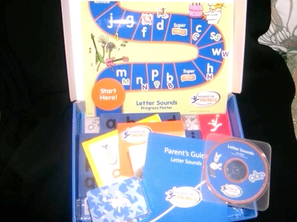 HOOKED ON PHONICS (BLUE BOX) PRE-K LETTER SOUNDS (NEW IN BOX) (2005 ...
