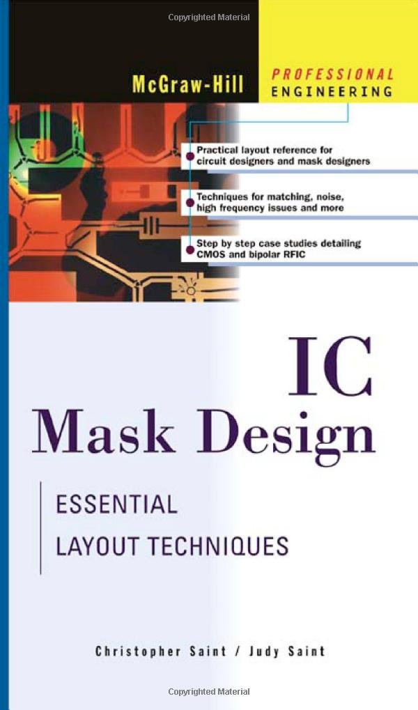 Amazon | Ic Mask Design: Essential Layout Techniques (McGraw-Hill ...