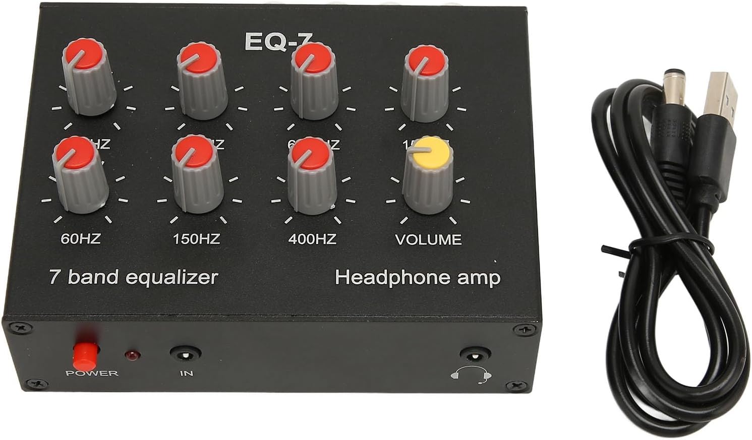 Amazon.com: Channel Digital Equalizer, 7 Band Sound EqualizerOutput ...