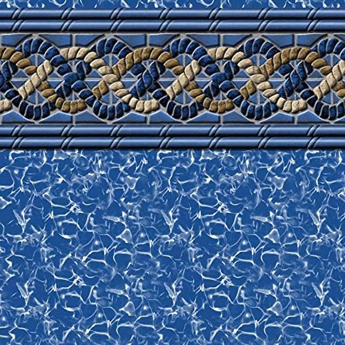 Amazon.com : Smartline Mystri Gold 24-Foot Round Pool Liner | UniBead ...