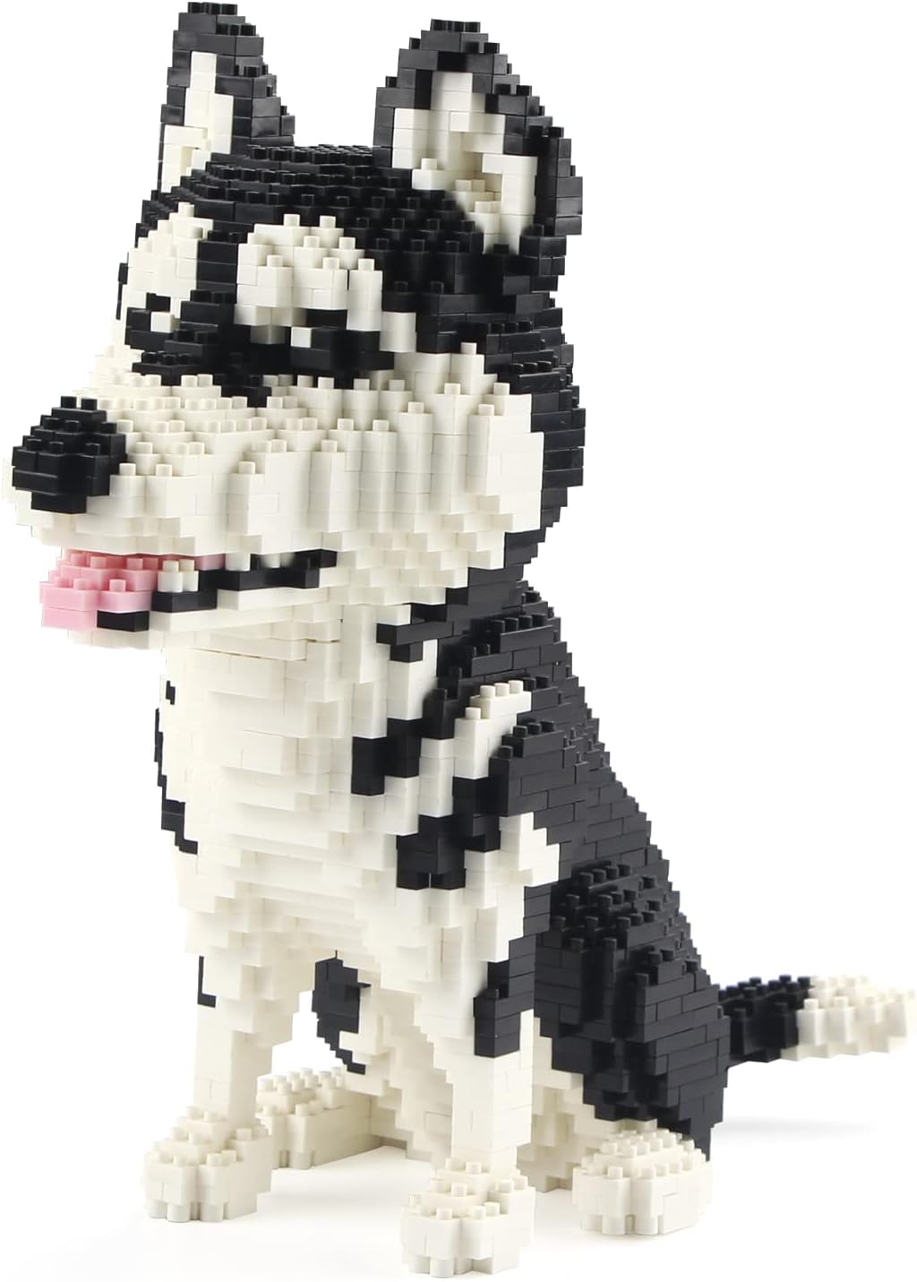 Amazon.com: Husky Micro Building Block Dogs Mini Block Animal Dog ...