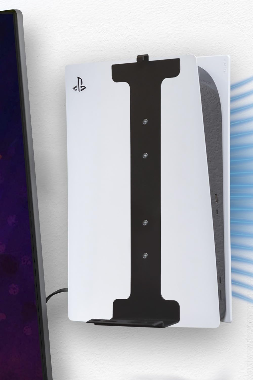 PlayVital 2 Set FOLD Controller Wall Mount for ps5/4, Foldable Wall ...