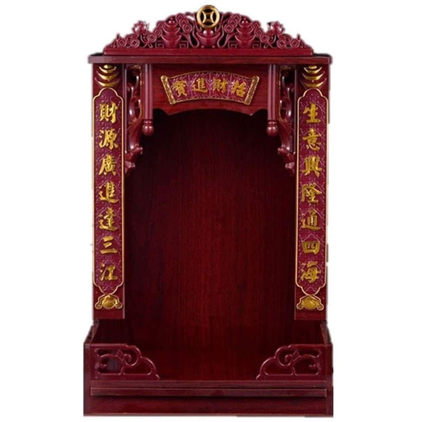 Prayer Furniture Buddha Altar Wall Mount Buddha Statue Stand With ...