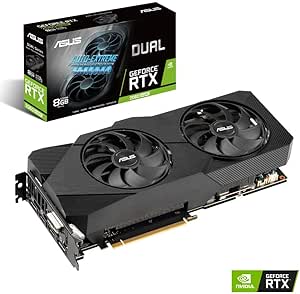 ASUS Nvidia GeForce RTX 2060S DUAL EVO 8G Super Gaming Grafikkarte ...