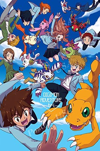 Amazon.com: Posters USA Digimon Adventure Tri Movie Poster GLOSSY ...
