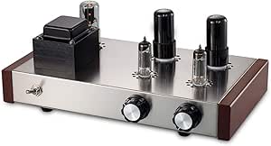 Nobsound Préamplificateur HiFi Classe A Tube Pre-Amplificateur 6J4 ...