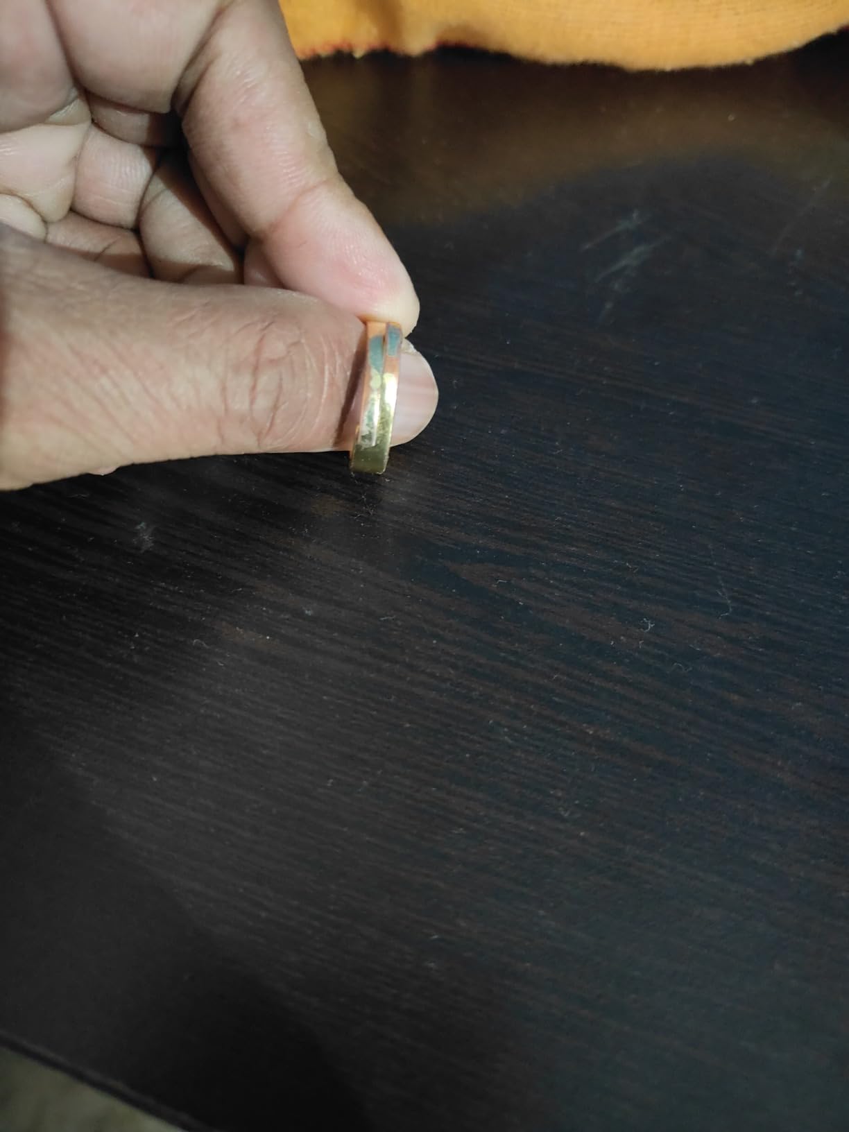 GIVA 925 Silver Golden Shining Love Couple Rings, Adjustable | Promise ...