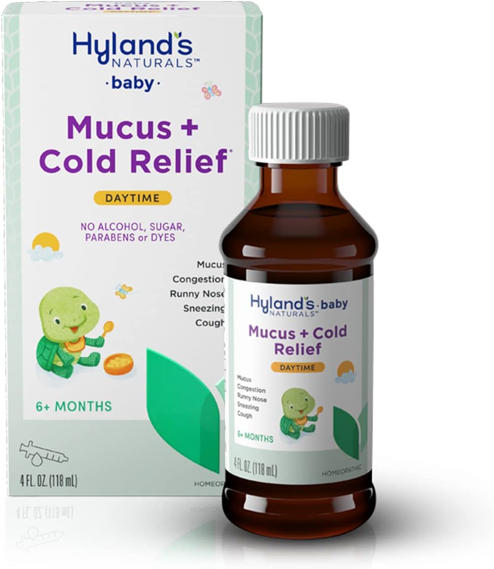 Amazon.com: Hyland's Baby Infant Cough Medicine, Decongestant, Mucus ...