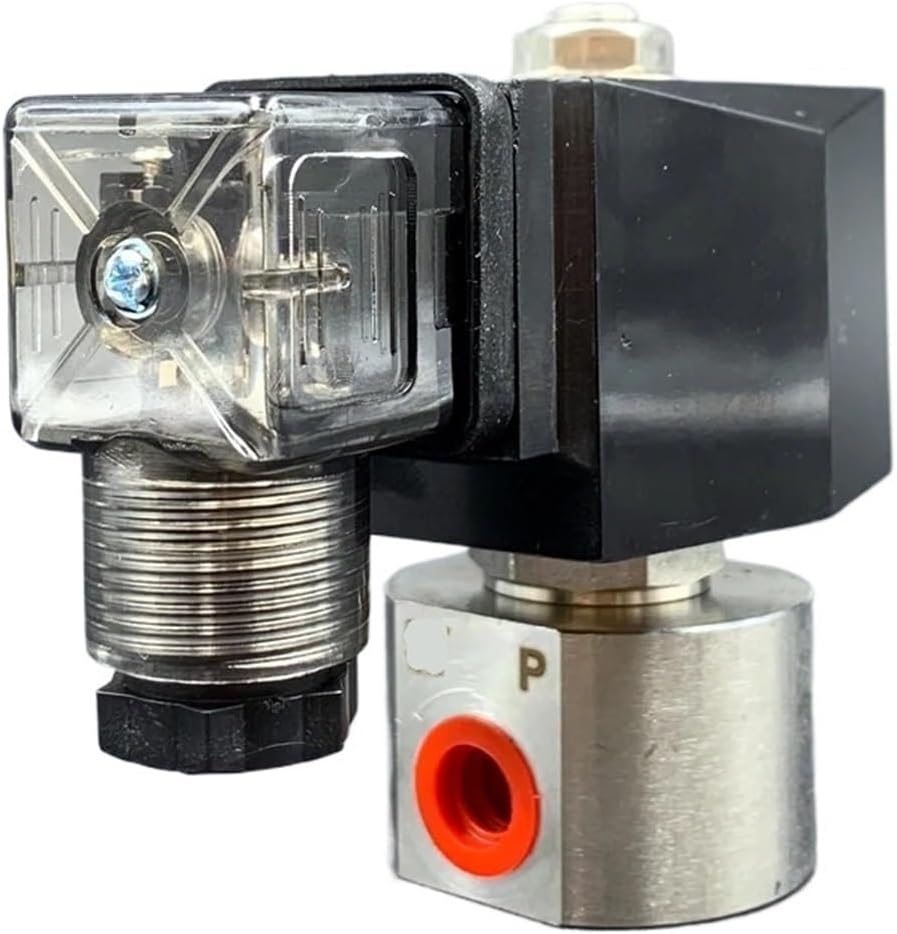Amazon.com: 1PCS solenoid valve 200bar/100bar 2-way water 1/4" 12V DC ...