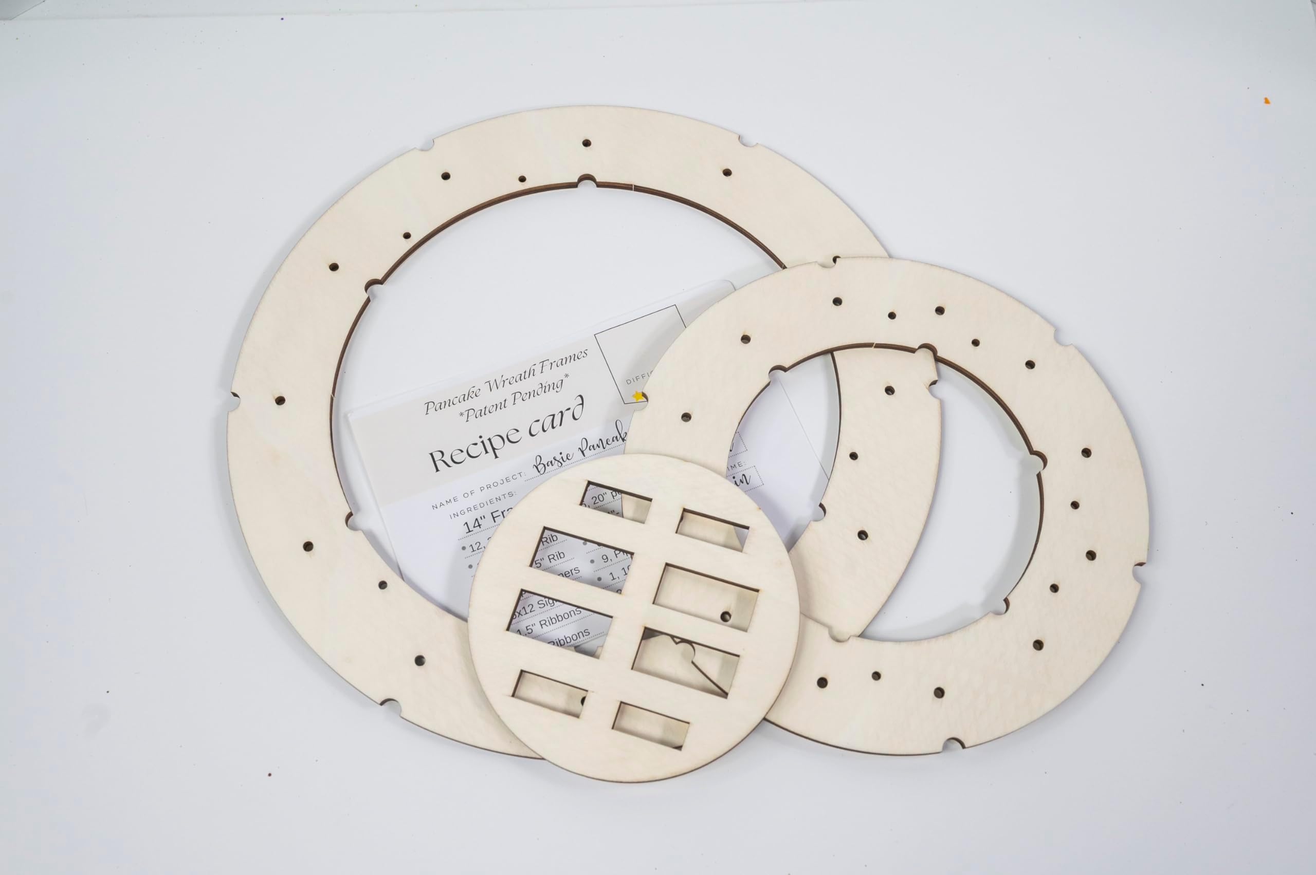 Amazon.com: Pancake Wreath Frame | Five (5) Pack | Pancake Wreath Board ...