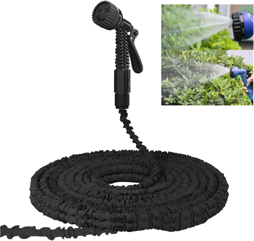 Hose Pipe, 50FT Expandable & Extending Garden Water Pipe with 7 ...