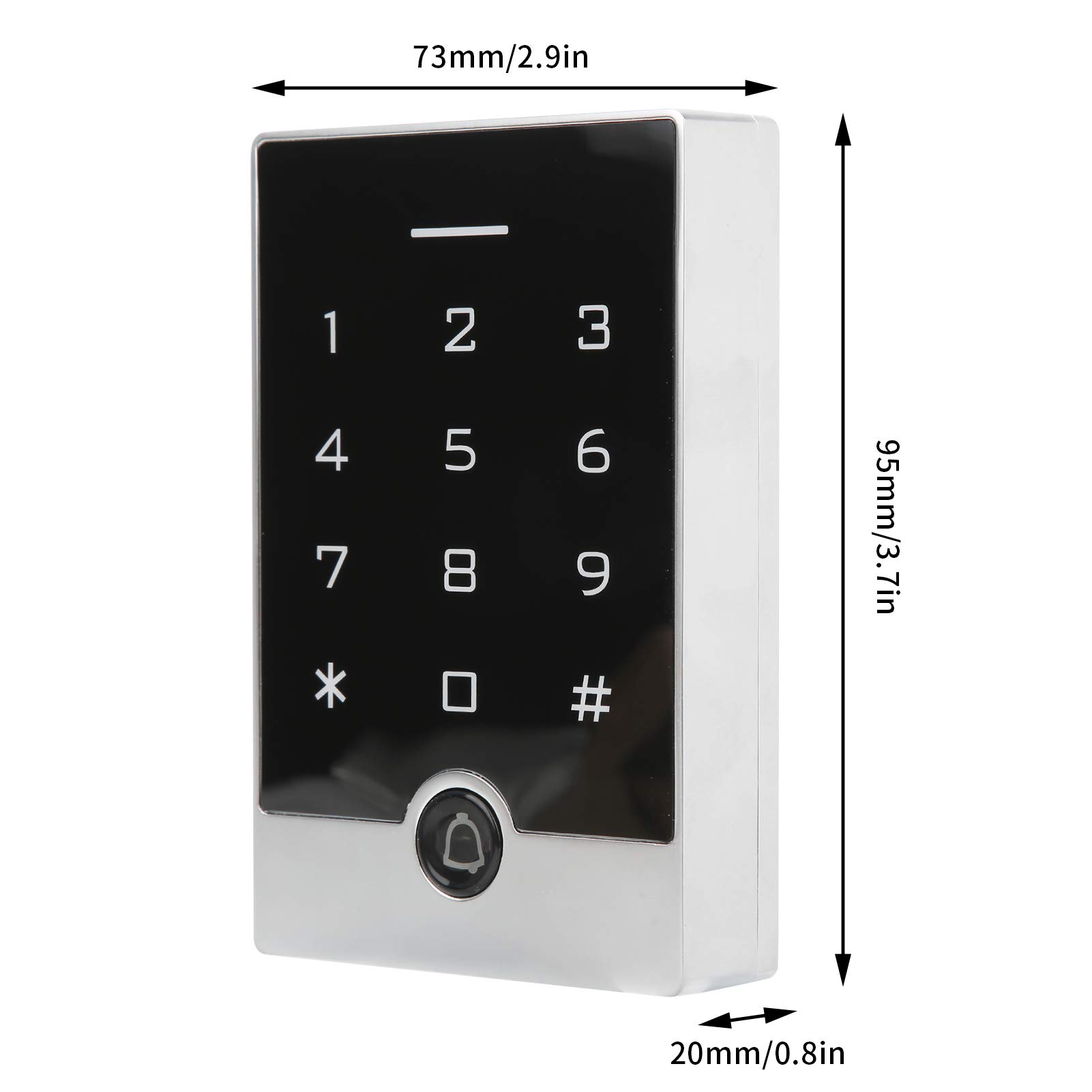 Buy Entry Door Locks with Keypads,Keyless Deadbolt Door Locks,13.56MHz ...