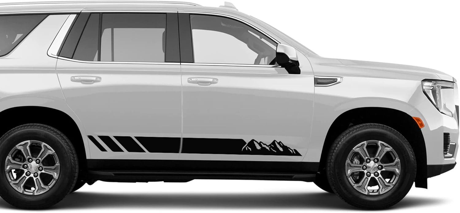 Amazon.com - Mountain Stripes Decals Stickers Graphics Compatible with ...