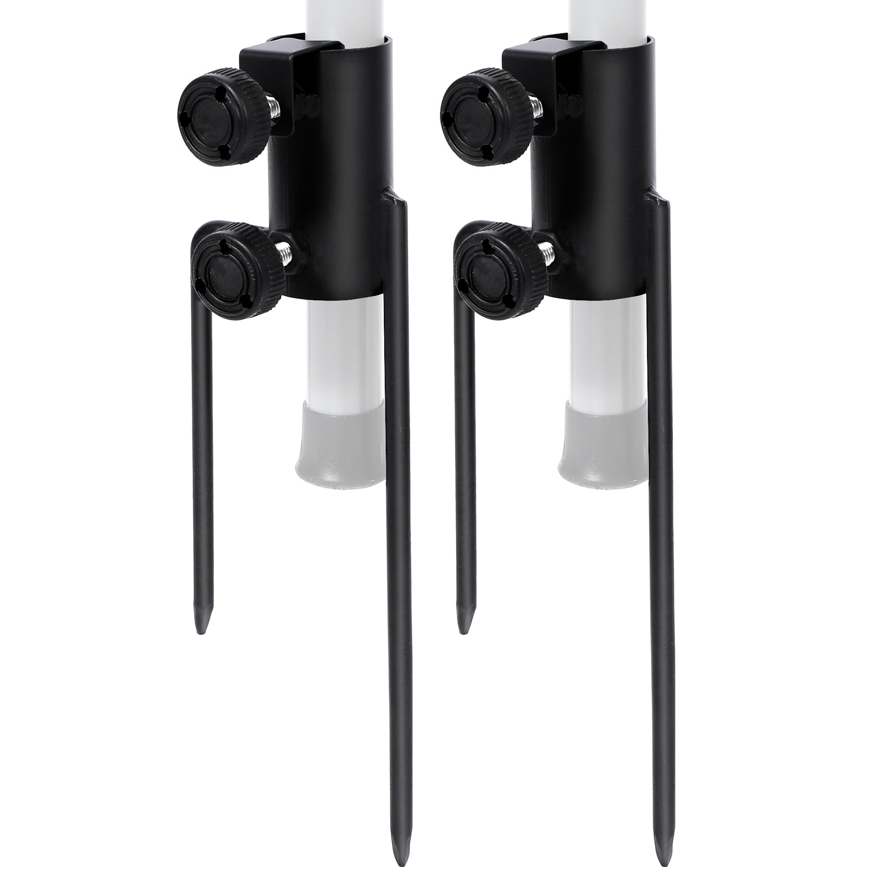 Amazon.com: REDCAMP 2Pcs Camping Tent Rod Holder with Stakes ...