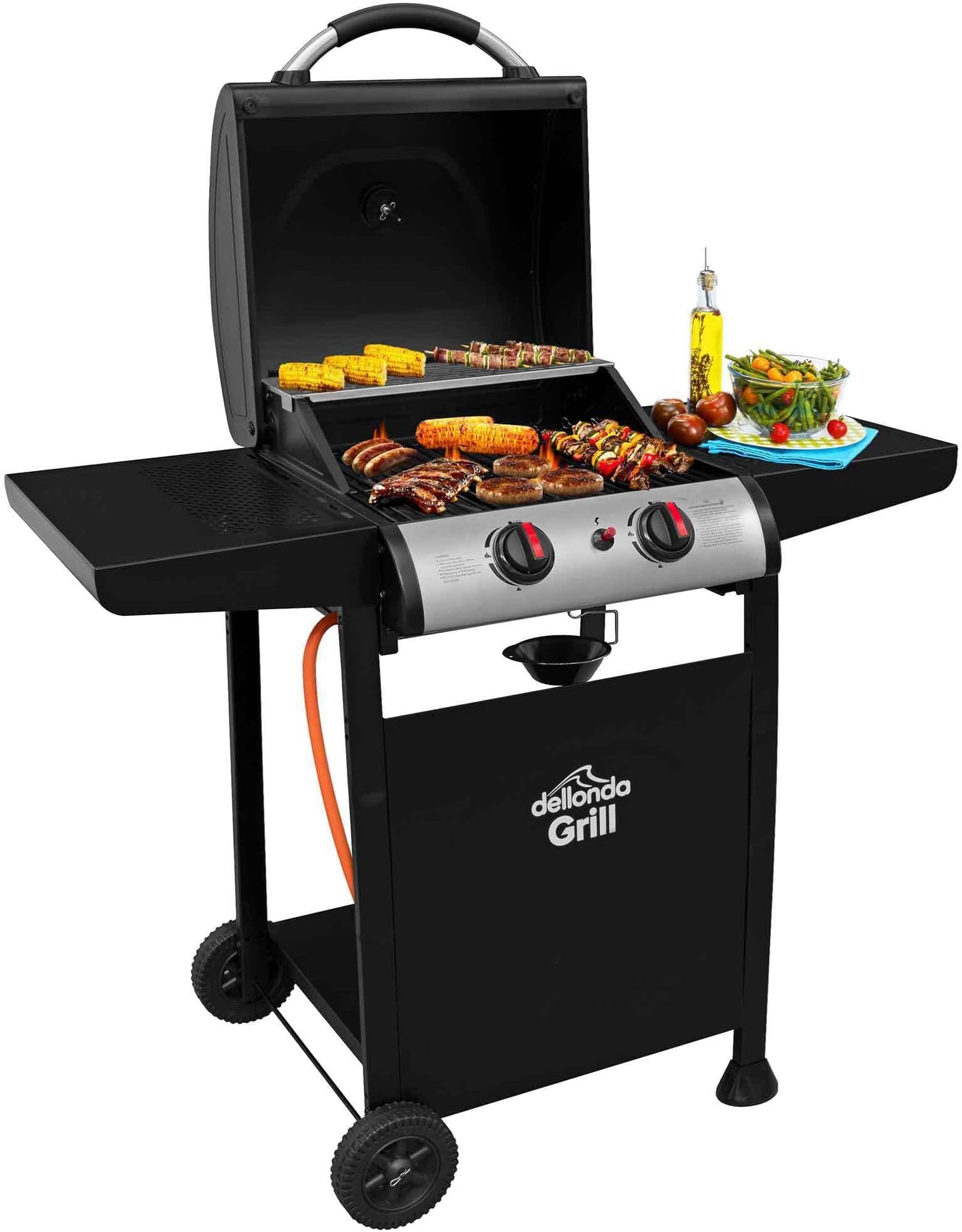Outback Omega 250 2 Burner Gas BBQ : Amazon.co.uk: Garden