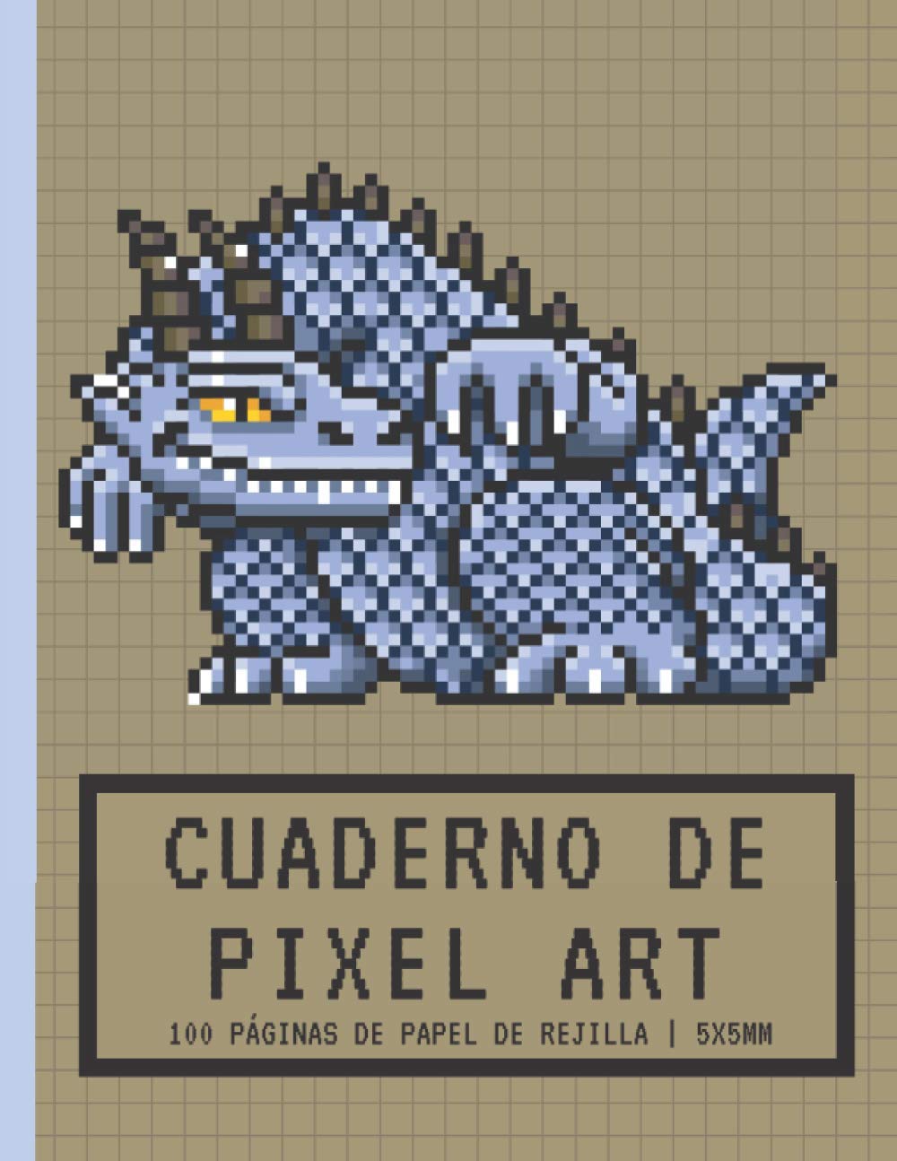 Cuaderno De Pixel Art Papel De Rejilla Pequenas Baldosas 5x5mm ...