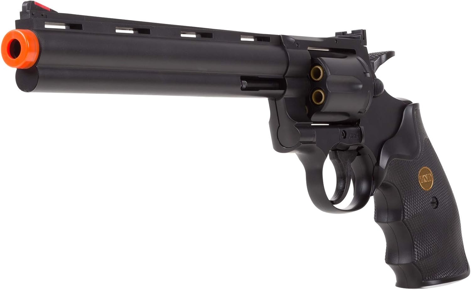 Amazon.com : TSD Sports UA941B 8 Inch Spring Powered Airsoft Revolver ...