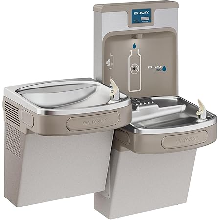 Amazon.com: Elkay LZS8WSLK EZH2O Bottle Filling Station with Single ADA Cooler, Filtered, 8 GPH ...