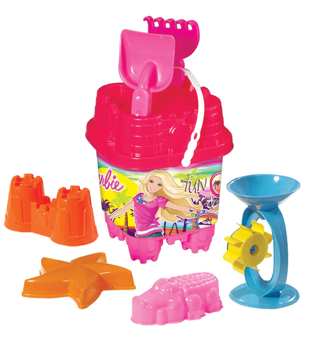 Barbie 01577 Princess Power Big Castle Bucket Set (Multicolor) : Amazon ...