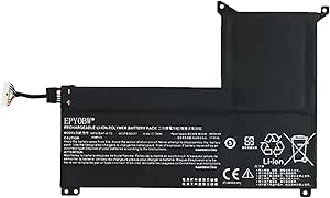 Amazon.com: EPYOBW NP50BAT-4-73 Laptop Battery 73Wh 4730mAh 4-Cell 15 ...
