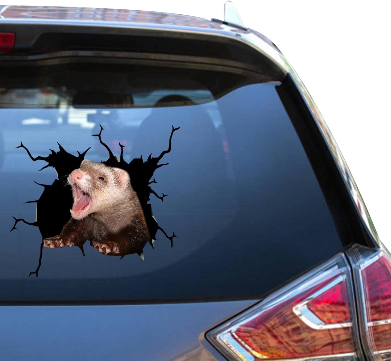 Amazon.com: Ferret Scrapbook Stickers Ferret Family Decal Funny ...