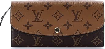 Amazon.com: Louis Vuitton, Pre-Loved Emilie Wallet Reverse Monogram ...