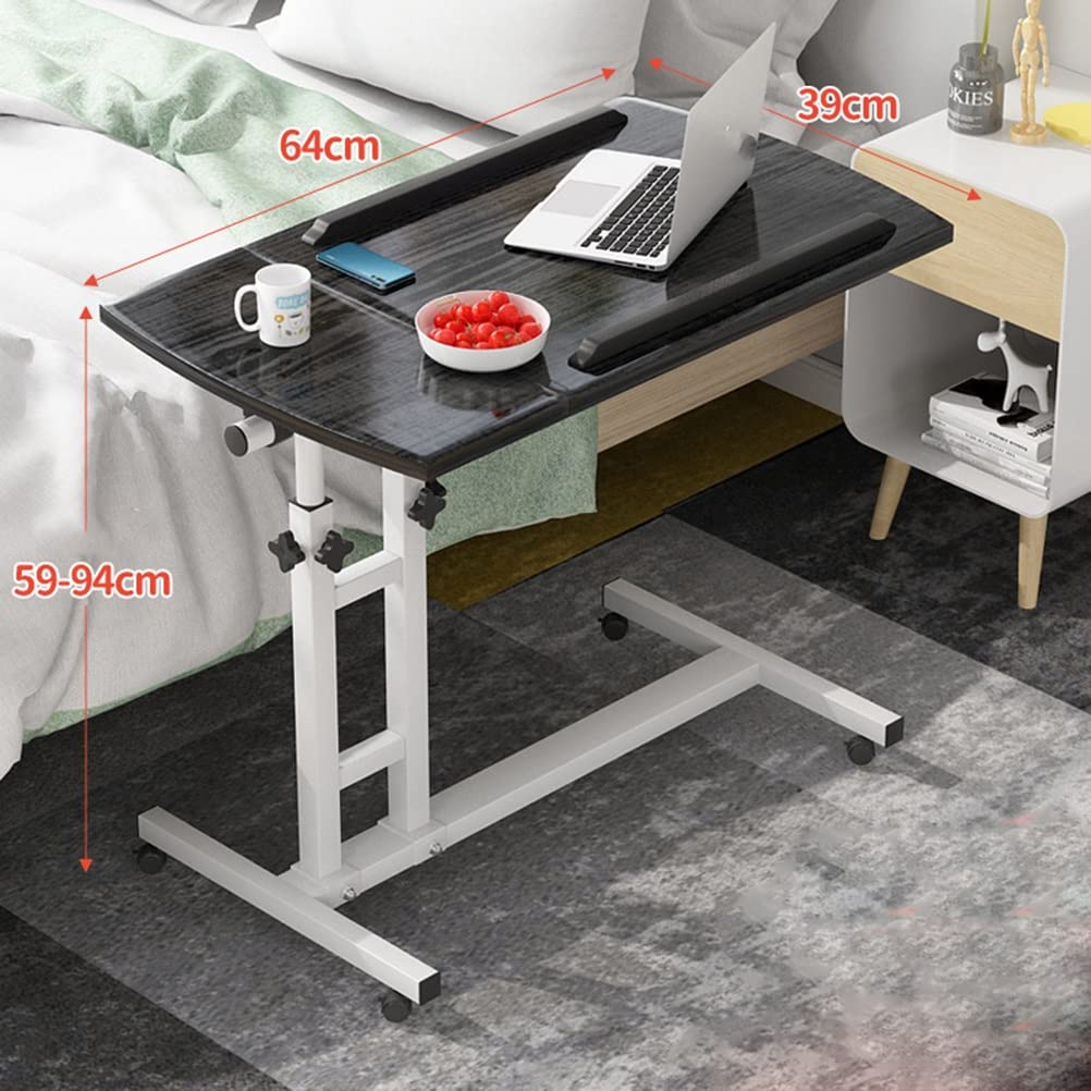 Angle Height Adjustable Rolling Laptop Desk