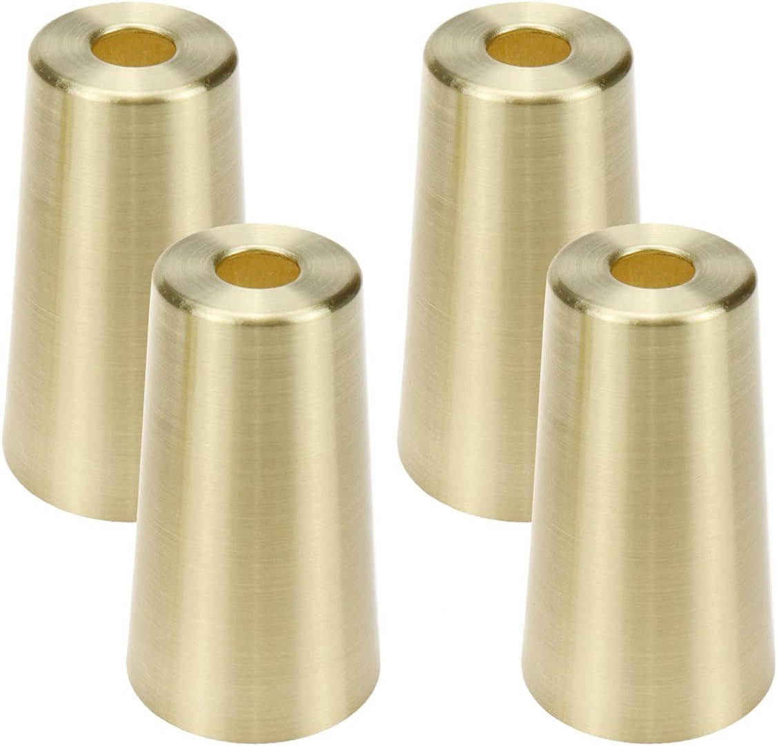 Amazon.com: Savagrow 4pcs Gold Furniture Feet Cover 2.36" Heigth Round ...