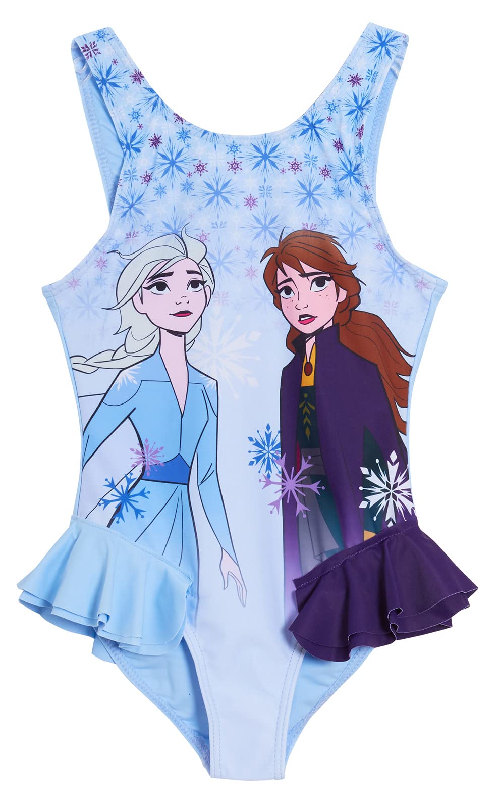 Buy Frozen 2 Swimming Costume, One Piece Little Girls Swimsuit, Kids ...