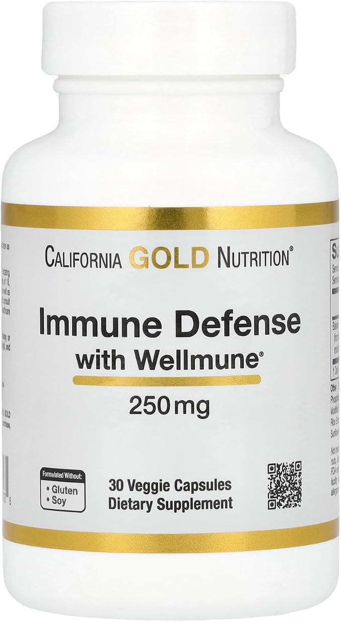 Amazon.com: California Gold Nutrition Immune Defense with Wellmune ...